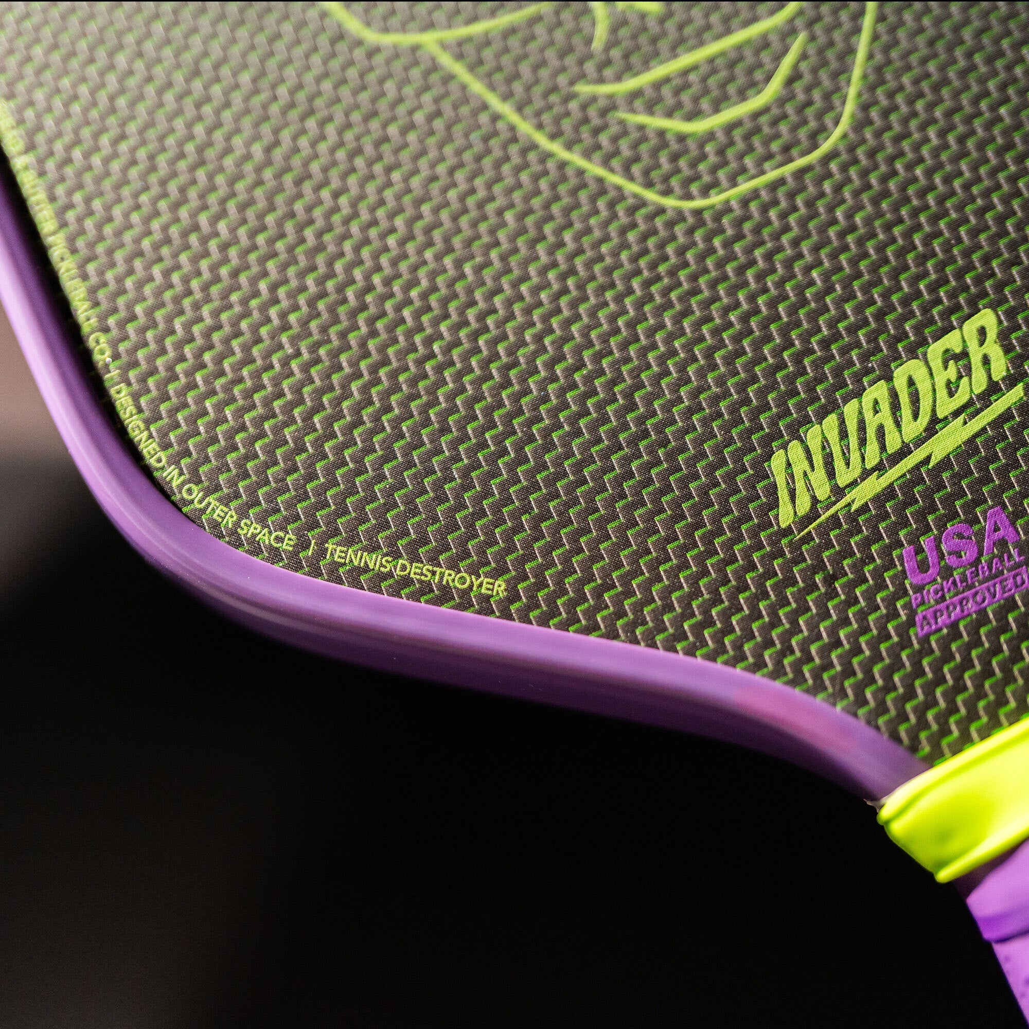 The Invader 16mm Pickleball Paddle – Bread & Butter Pickleball Company